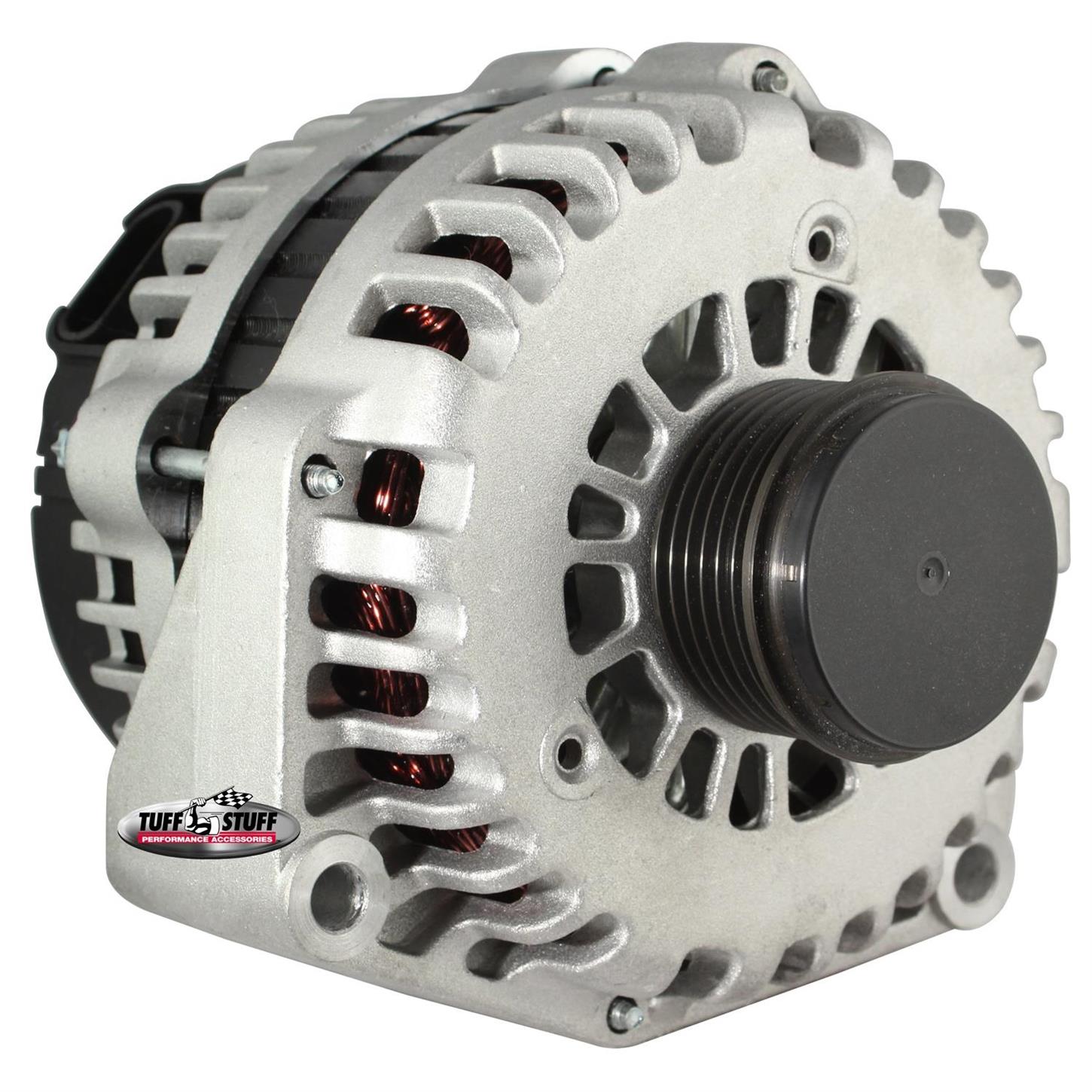 Tuff Stuff 8299C GM 6 Groove Alternator, 230 Amp, Factory Cast