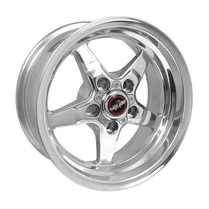 Race Star Wheels 92-570246DP Drag Star Wheel, GM, Polished, 15X7