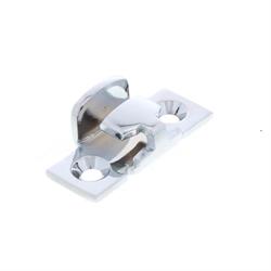 1932-36 Ford Hood Hold Down Clip, Brass, Chrome Plated Finish