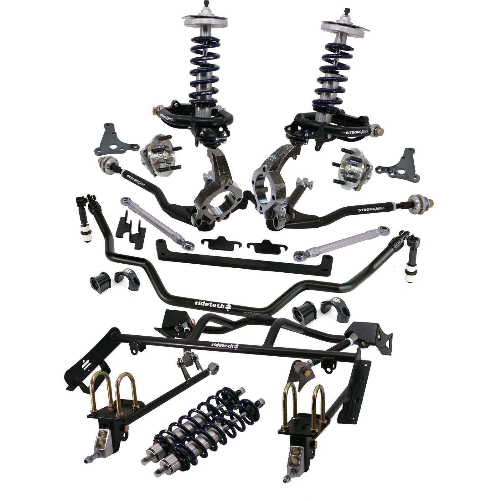 RideTech 12090203 HQ Coil-Over Kit w/ Spindles, 64-66 Mustang