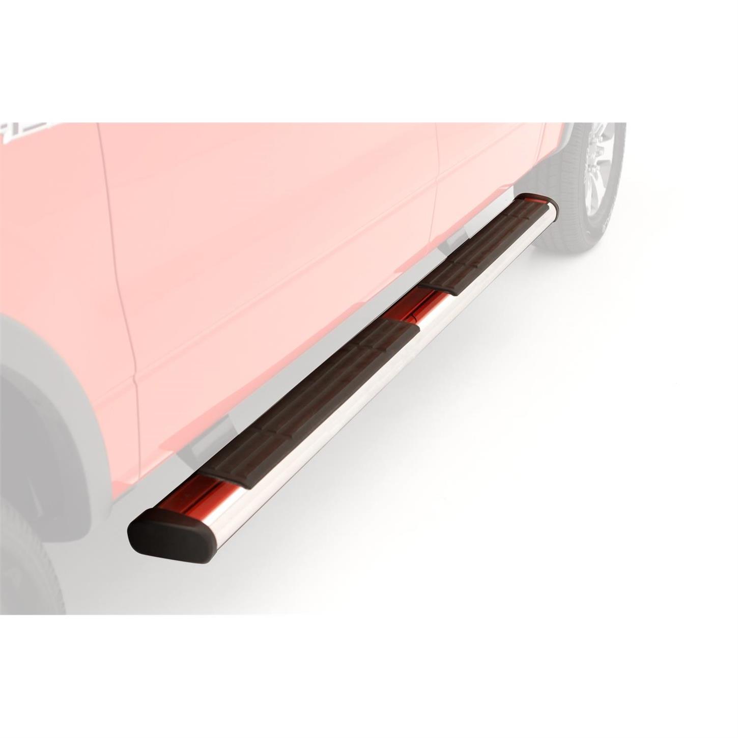 LUND 24310566 6in Oval Straight Tube Step w/ Brackets Chevy/GMC