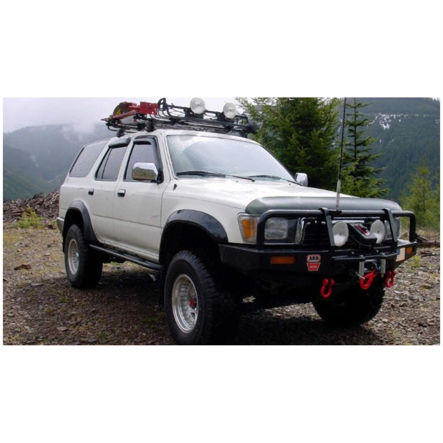 Bushwacker 31907-11 Extend-A-Fender Flares F/R 4pc, 90-95 4Runner