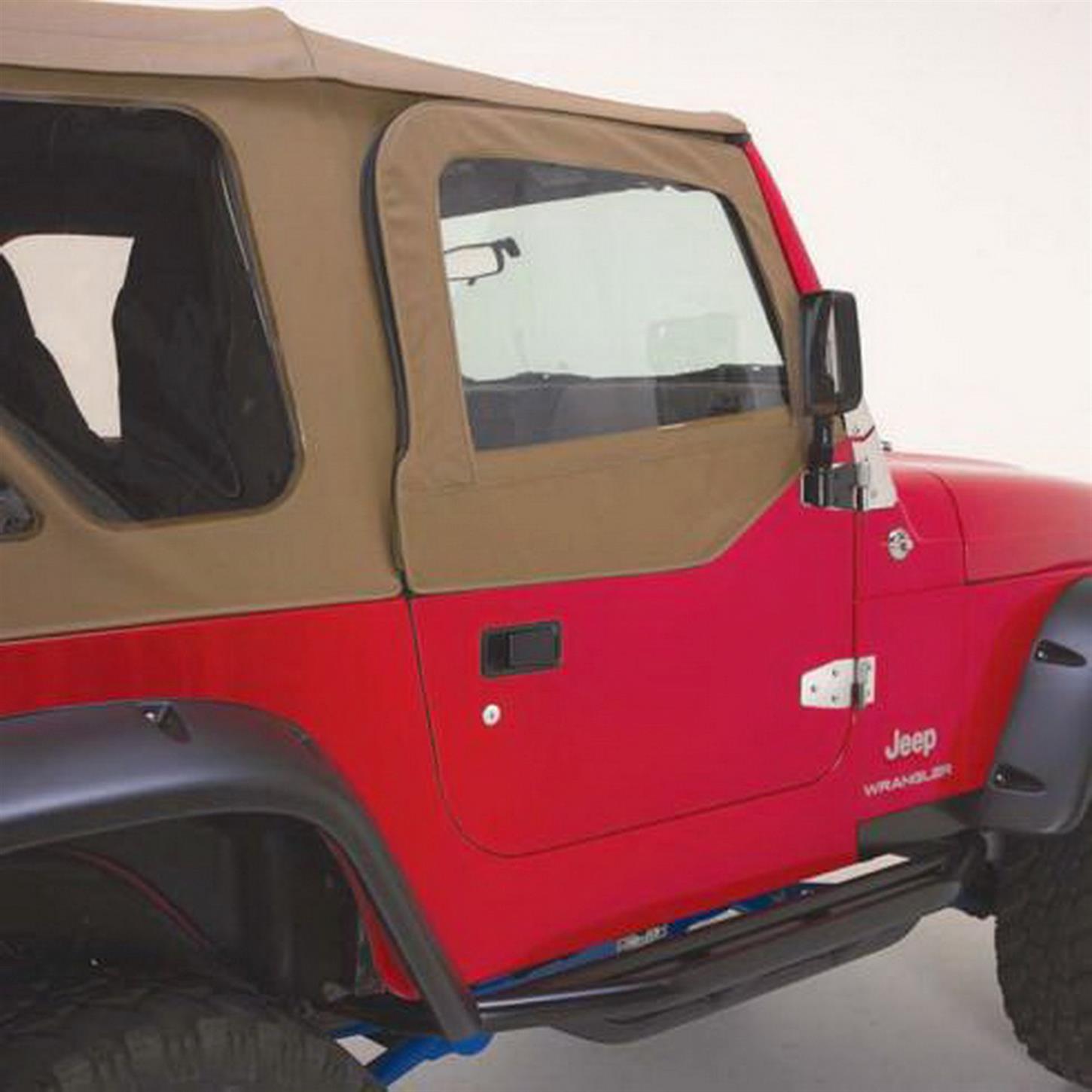 Rampage 68117 Complete Soft Top Soft Upper Doors CJ5/CJ7/Wrangler