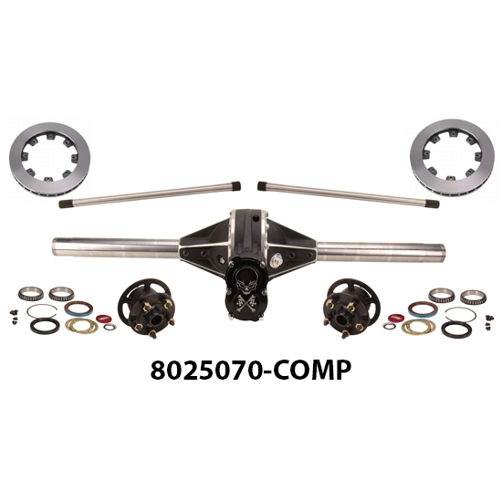 Winters Performance 6-Bolt Quick Change Rear End, 4.12 Ring and Pinion