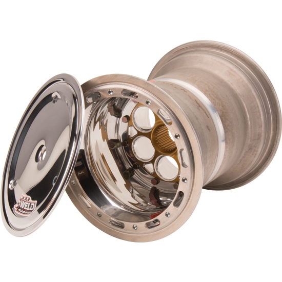 Weld 734-11256 10X12 Micro Sprint Wheel, 27 Spline, 6" Backspace