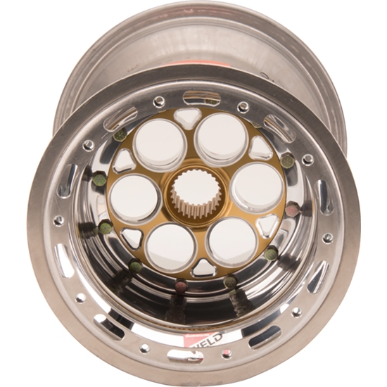 Weld 734-11257 10X12 Micro Sprint Wheel, 27 Spline, 7" Backspace