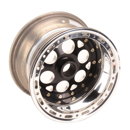 Weld 734B-30834 13x8 Wheel, 4 Inch Offset-Inner Beadlock