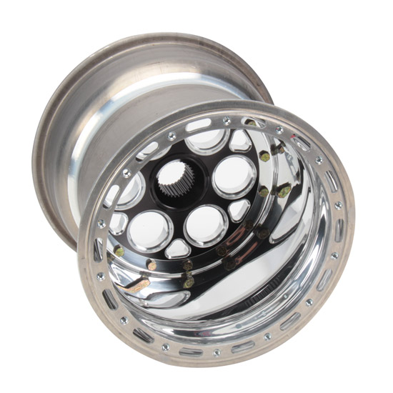 Weld Racing 734B-31253 Magnum Midget Spline Wheels, Black Anodized