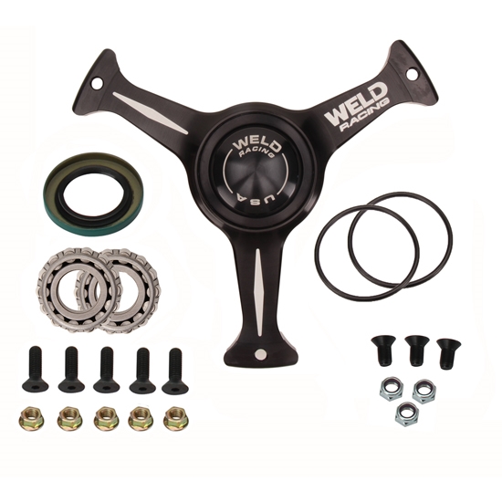 Weld Ultra Wheel Hub, Dirt Only, Black