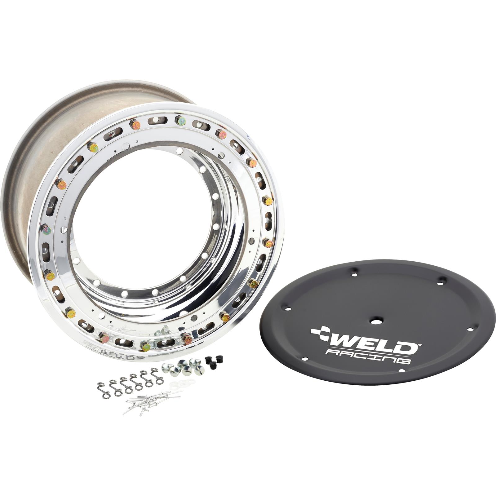 Weld Racing 860-50854BC-6 8 Inch Wheel, 4 Inch Offset, Black