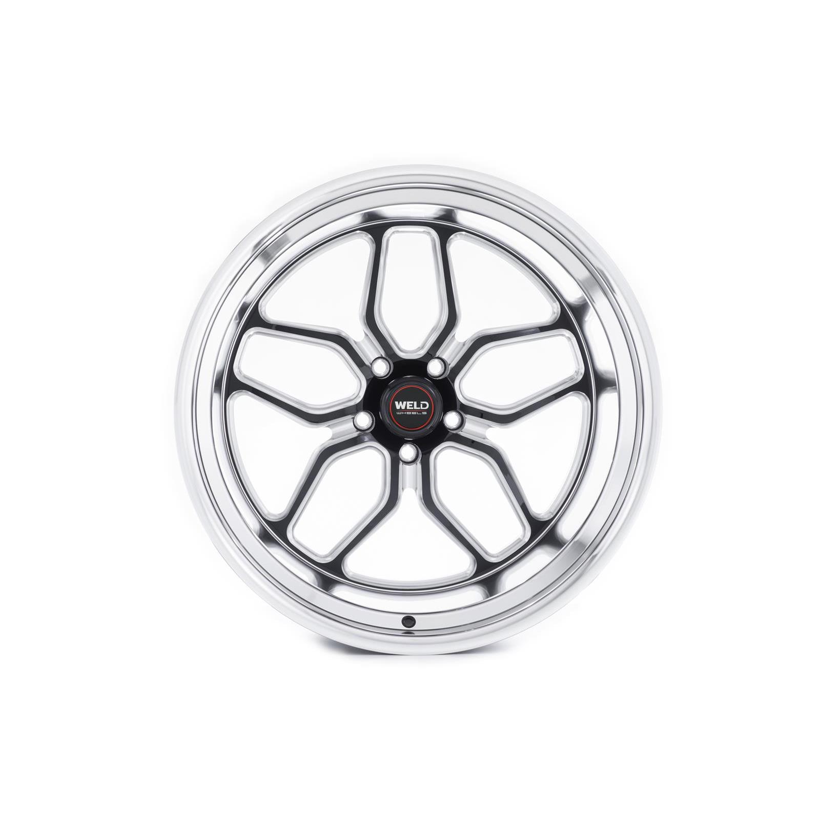 Weld Racing S10776063400 Weld 17X6 Laguna Wheel, 5X120.7