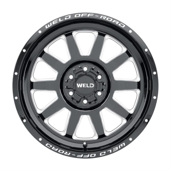 Weld Racing W10200070475 20x10 Stealth W101, 5X139.7, Gloss Black