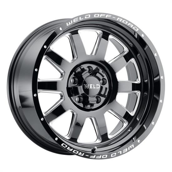 Weld Racing W10200070475 20x10 Stealth W101, 5X139.7, Gloss Black
