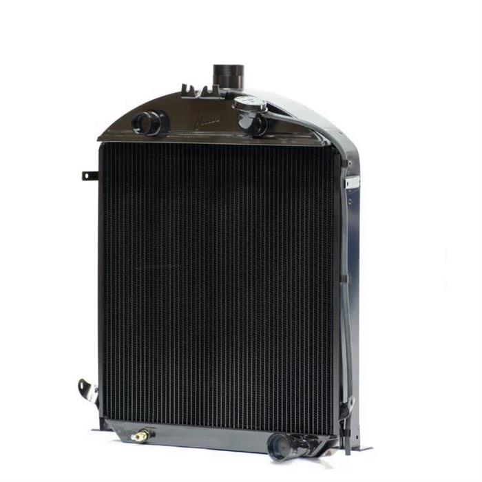 Johnson's 4-2829-0-1-A-D 28-29 Ford Radiator, SBC/BBC, AC, Neck