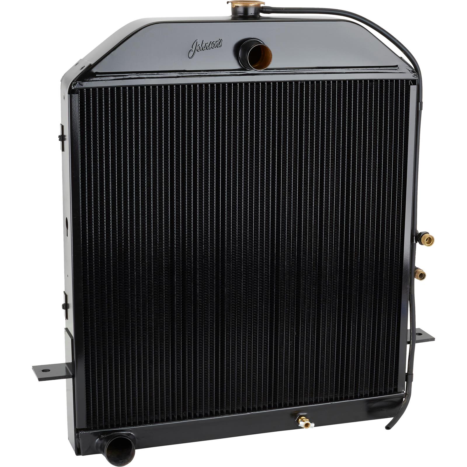 Johnson's Radiator 4-3940-0-2-A 39-40 Ford Deluxe, SBF/BBF, AC