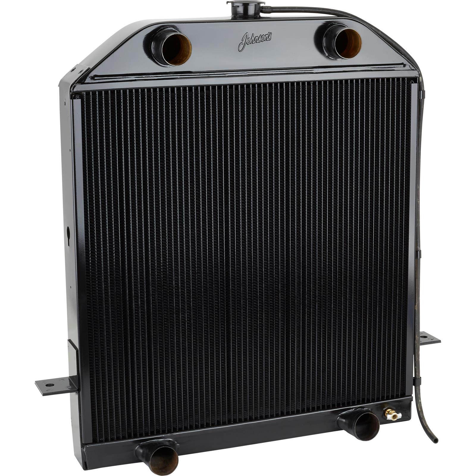 Johnson's 4-3940-0-7 39-40 Ford Deluxe Radiator, FH 1.75, No AC