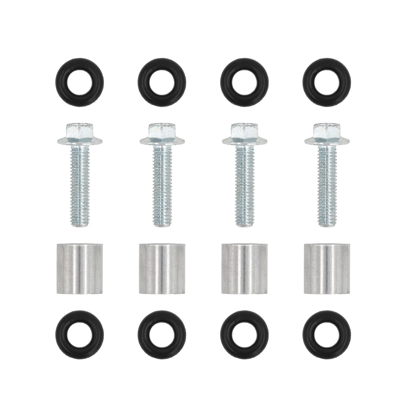 ICT Billet 551307-058 LS Fuel Rail Spacer Kit for LS2, LS3 Intake