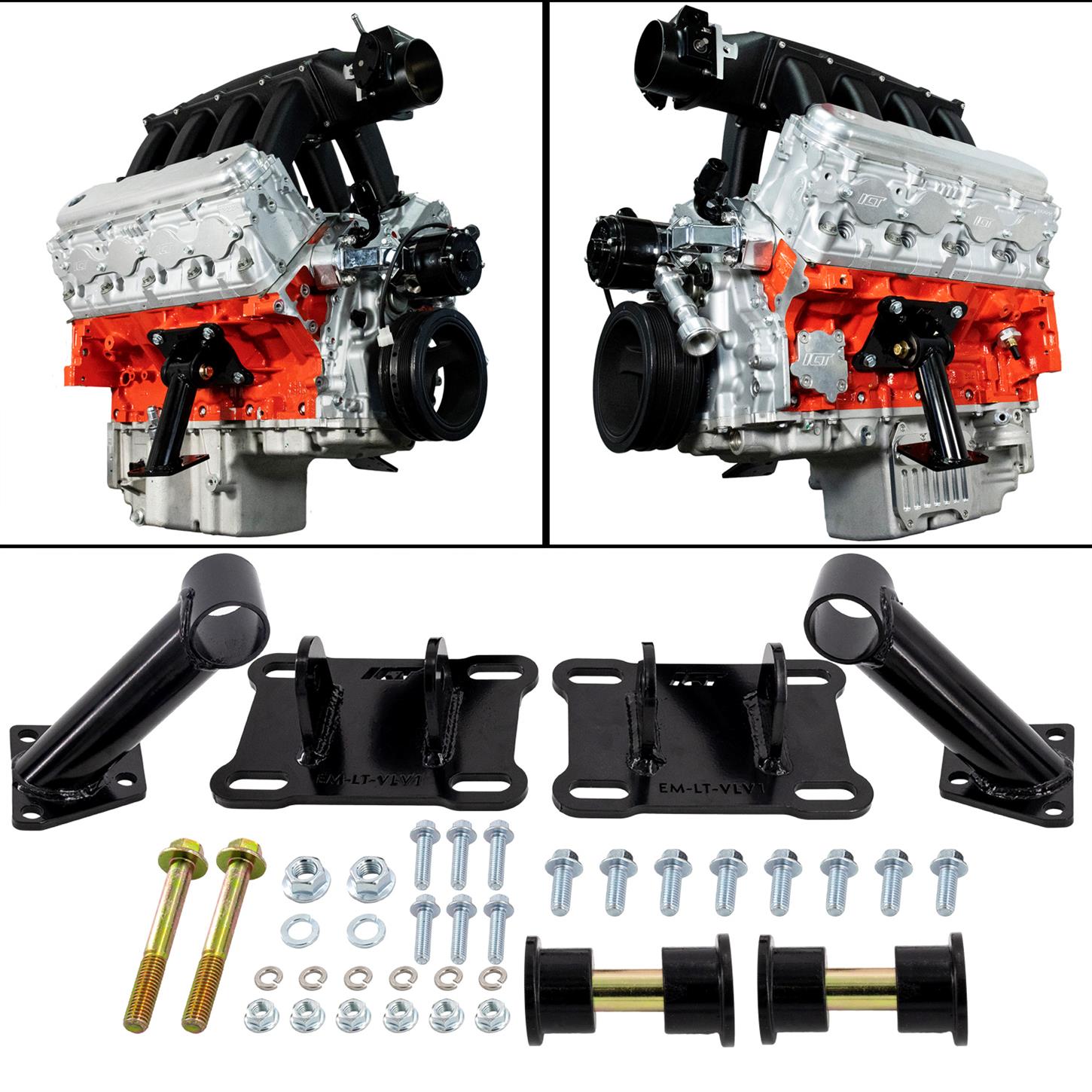 ICT Billet EM-LT-VLV1 Volvo 940 series LT Swap Engine Mount Kit