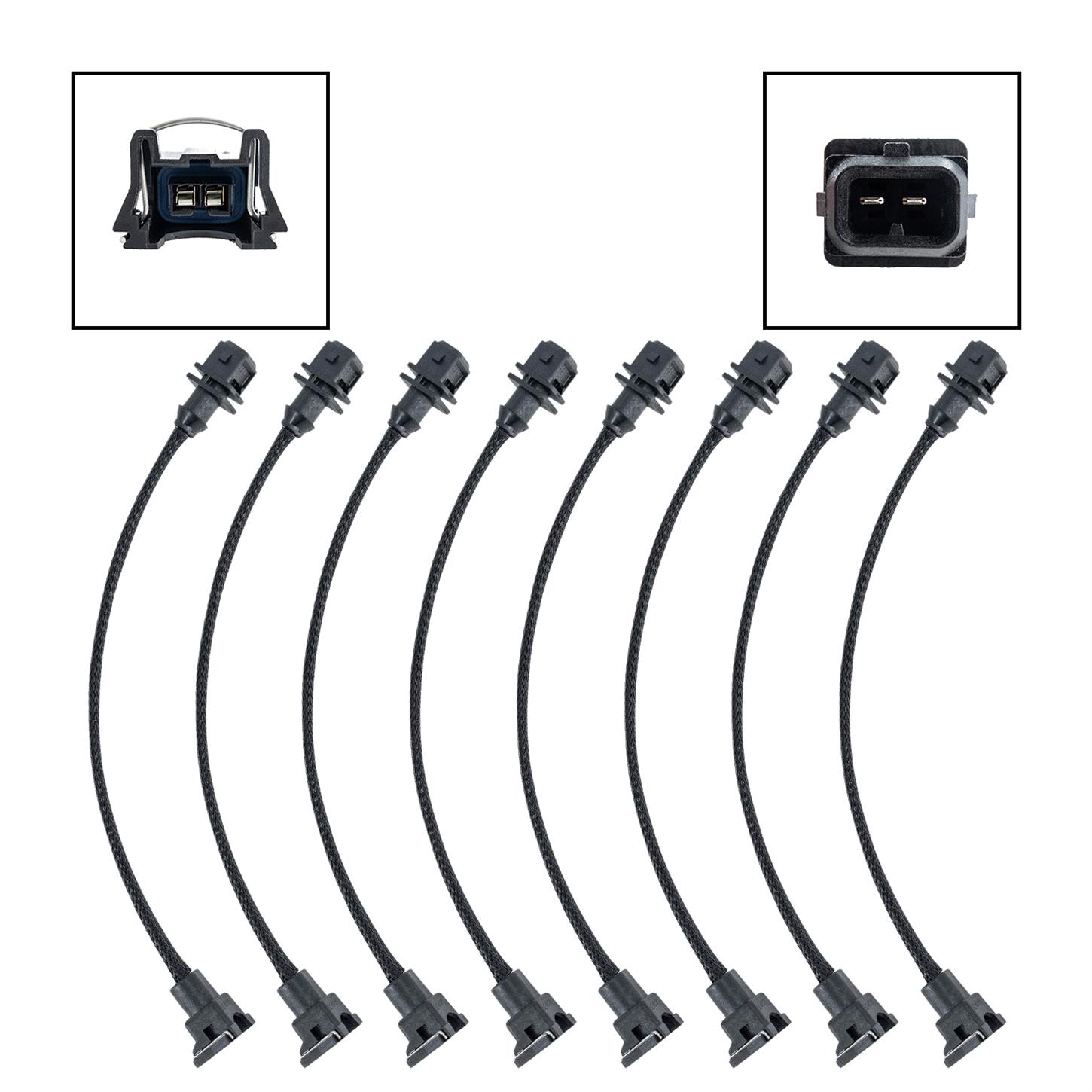 ICT Billet WEINJ30X8-9 Jetronic EV1 Injector Harness Extensions