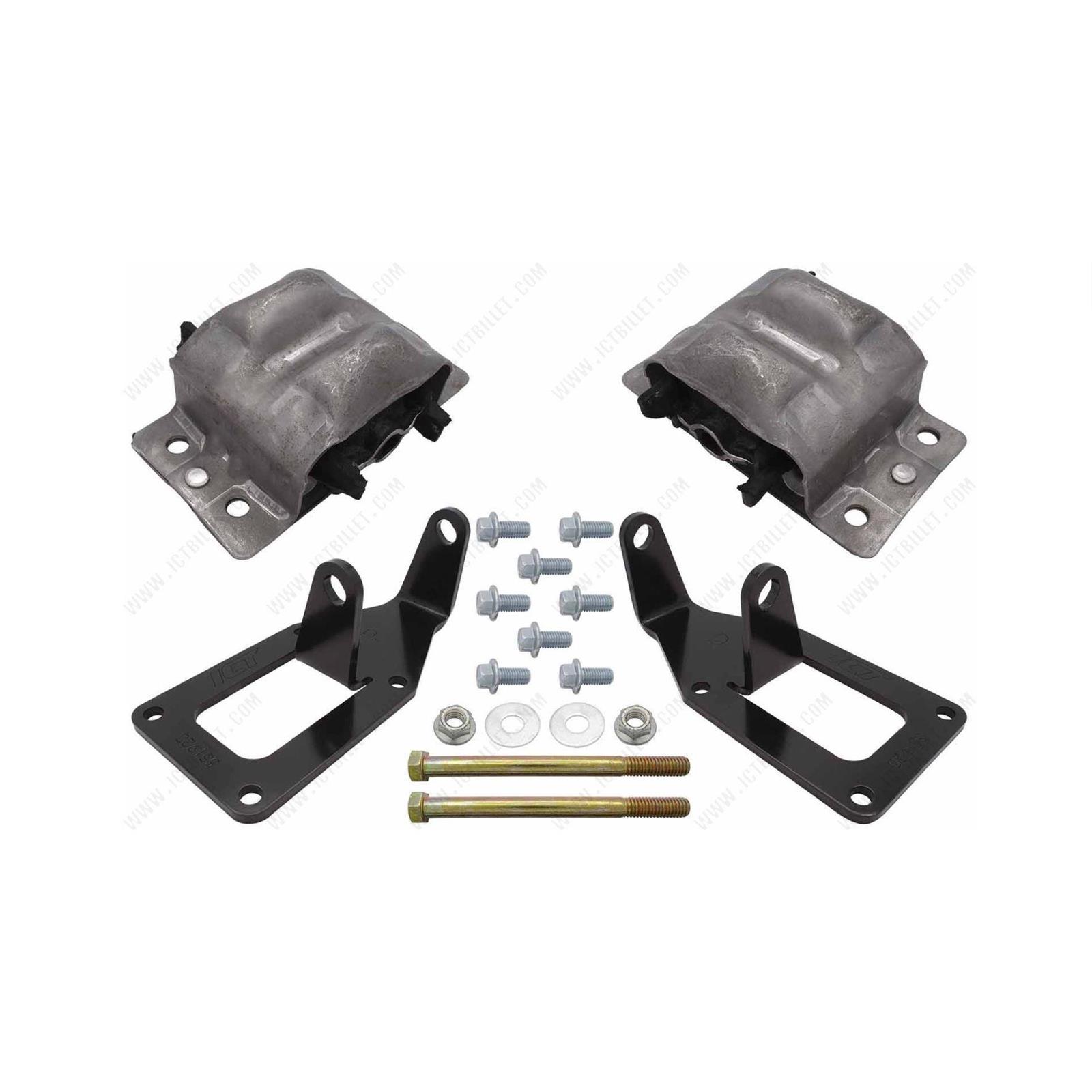 ICT Billet LS Swap Motor Mount Kit