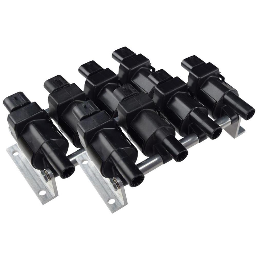 ICT Billet 551579 LS Swap Remote Coil Brackets (8), Billet