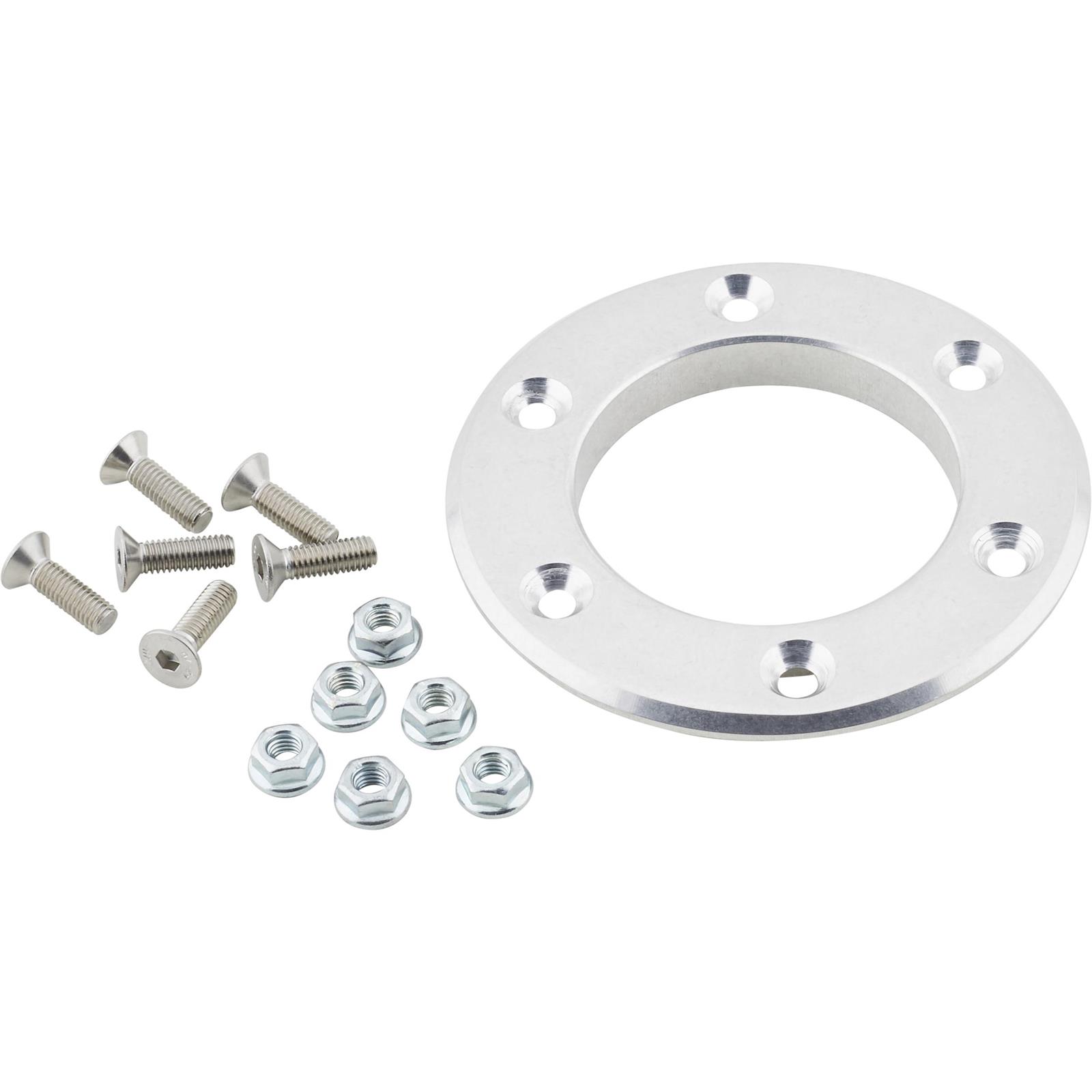 ICT BILLET 551192 Exhaust Pipe Fender Exit Flange, Billet, 2.5 In