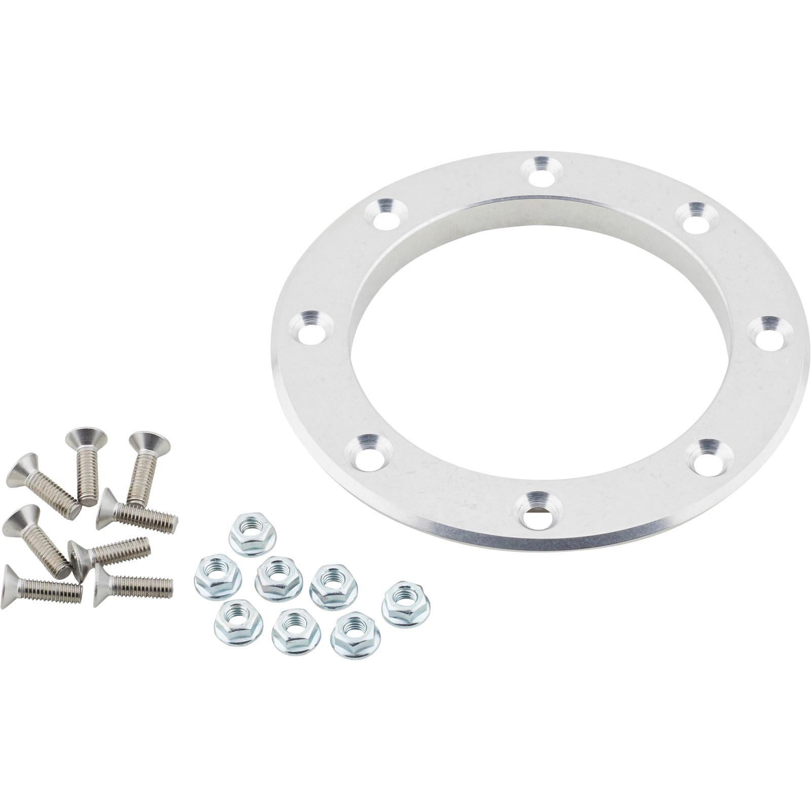 ICT BILLET 551194 Exhaust Pipe Fender Exit Flange, Billet, 4.0 In