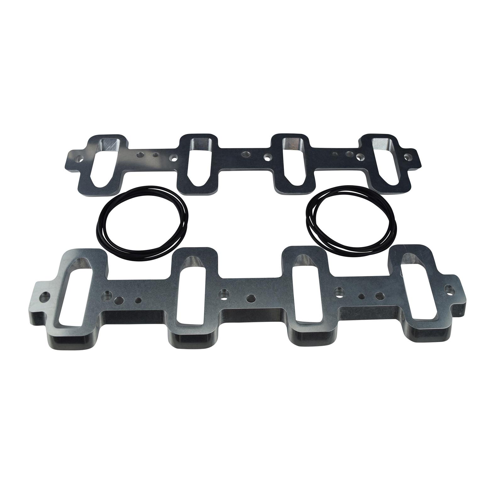 ICT Billet 551317 LS Rectangle Port to Cathedral Port Adapters