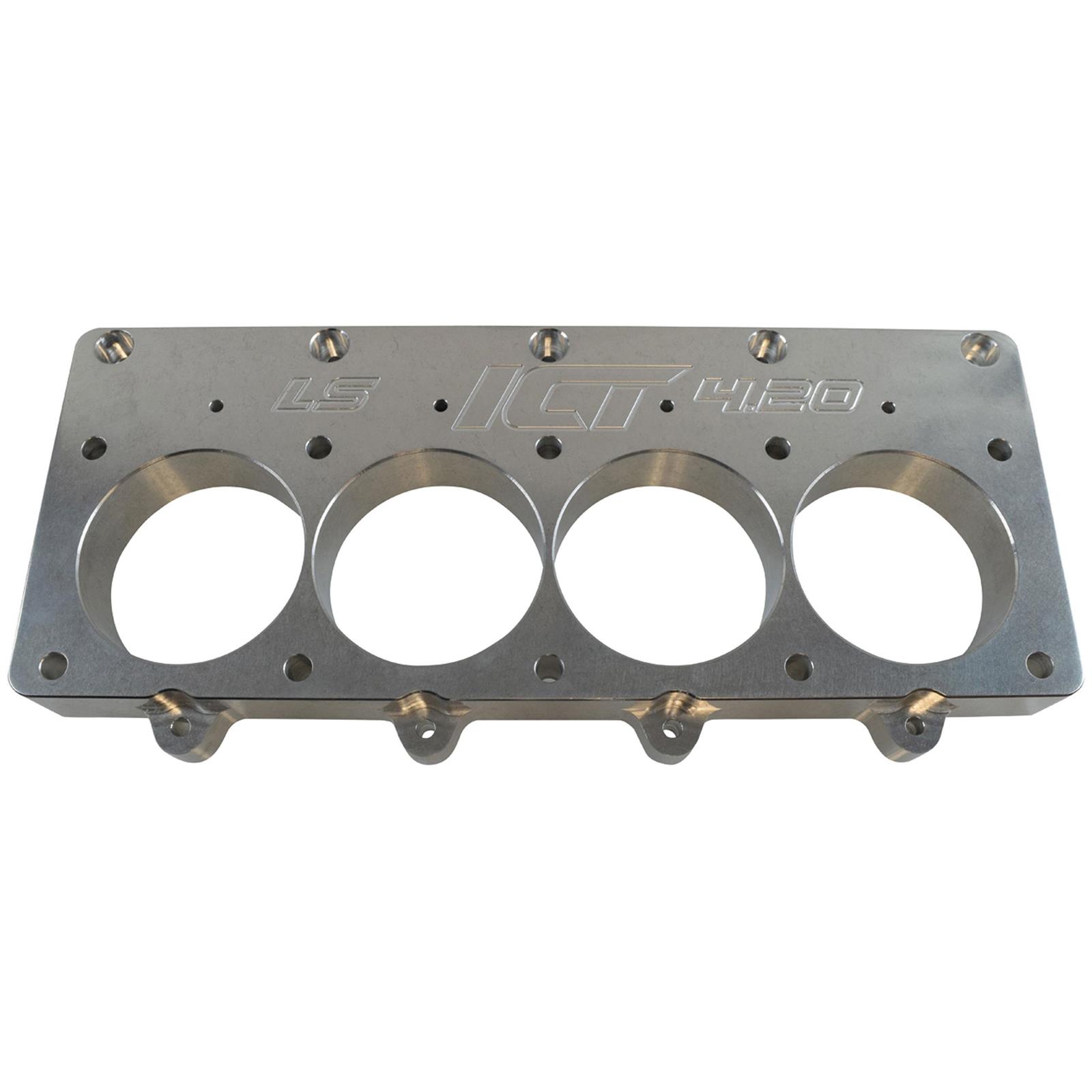 ICT Billet 551338 LSX 6 Bolt Torque Plate for Boring Cylinders