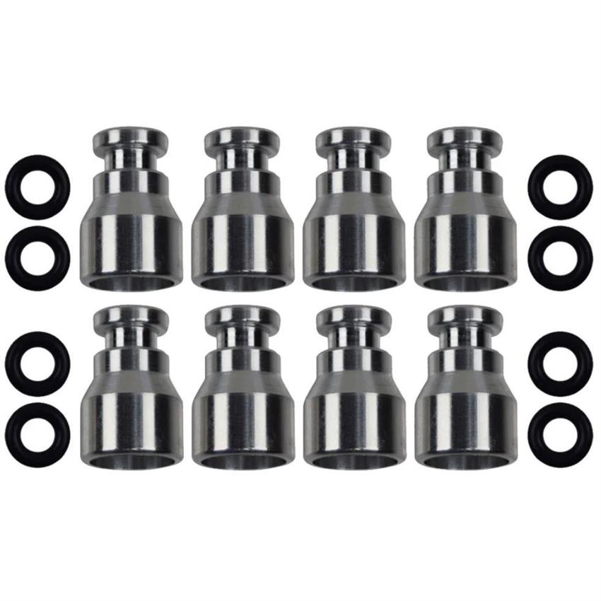ICT Billet 551477 Fast LSXR Fuel Rail Only Injector Spacers 8pc