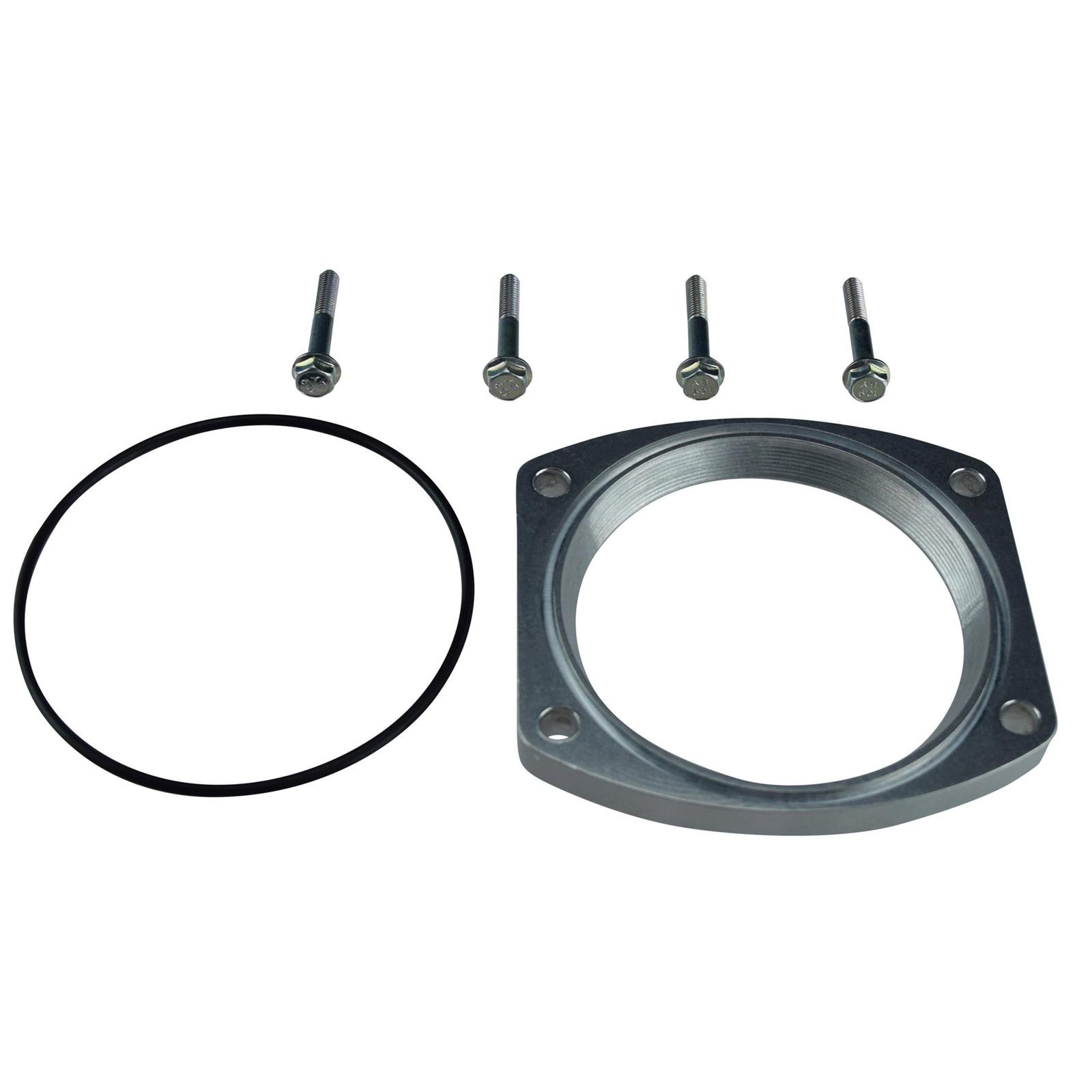 ICT Billet 551517 LS 4 Bolt Throttle Body Adapter