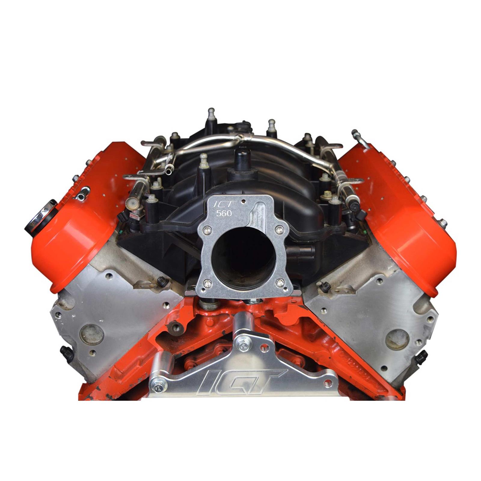 ICT Billet 551560 LS4 4-Bolt Intake to 3 Bolt Throttle Body