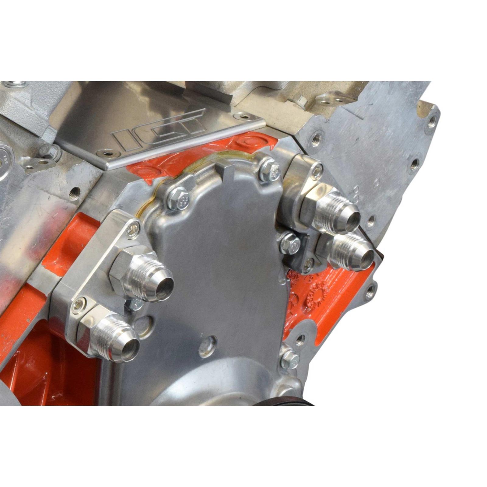 ICT Billet 551564 LS Remote Mount Water Pump Adapter -12AN