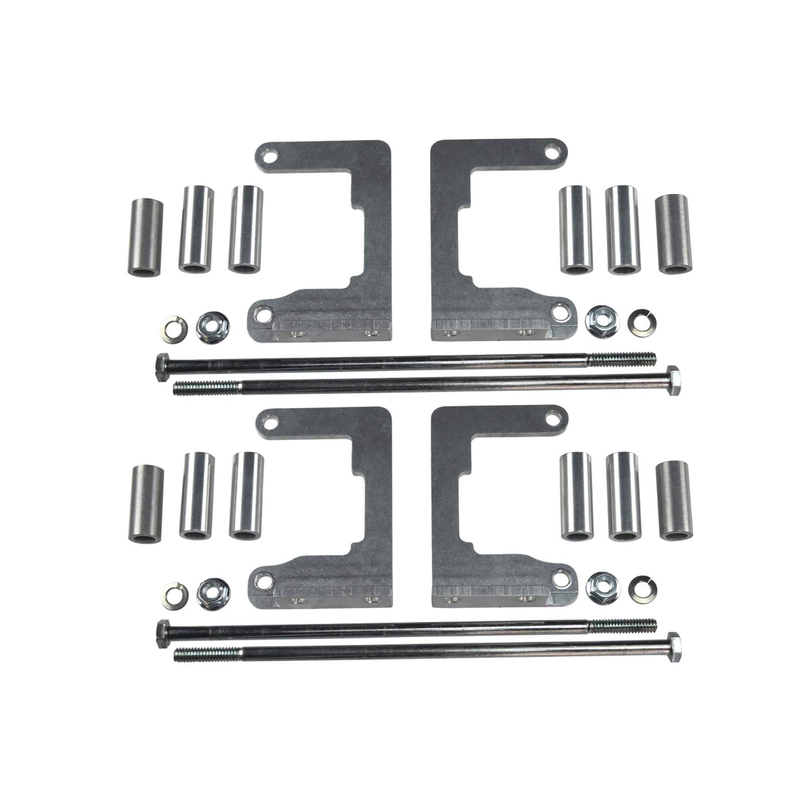 ICT Billet 551588 LS Billet Remote Mount Coil Brackets 8 Coils