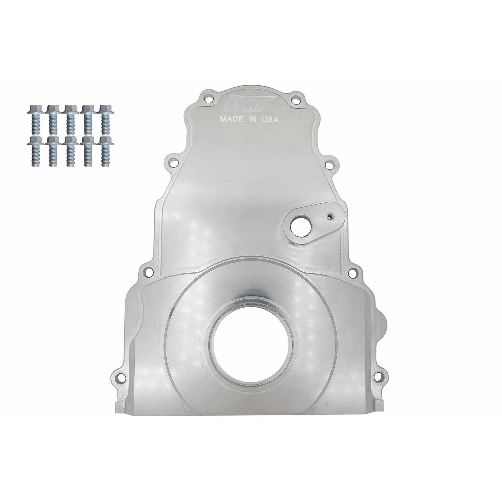 ICT Billet 551595-LS02 LS Gen 4 Front Timing Chain Cover