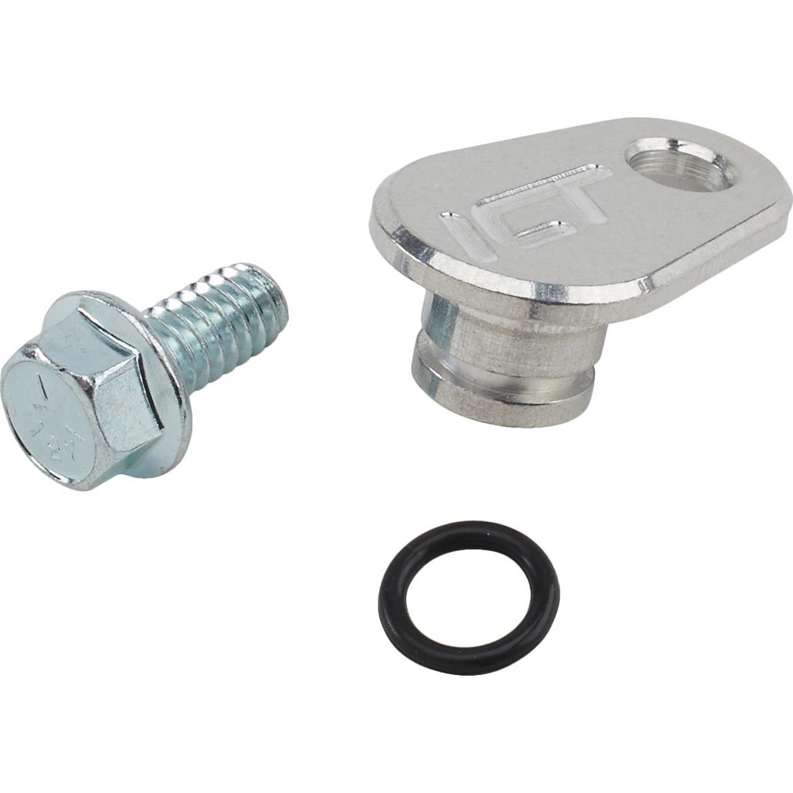 ICT Billet 551916 Kick Down Cable Block Off Plug