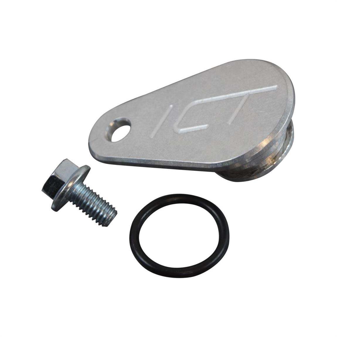 ICT Billet 551919 T56, 4L80E Speed Sensor Block Off Plug