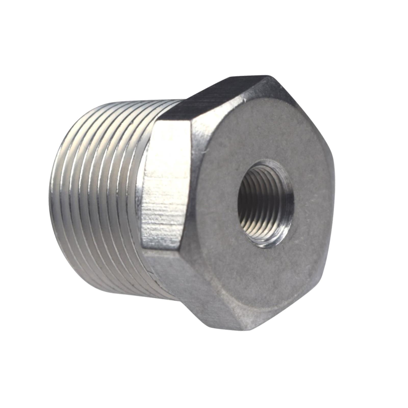 ICT Billet AN912-12-02A Straight 3/4 NPT Male to 1/8 NPT Female
