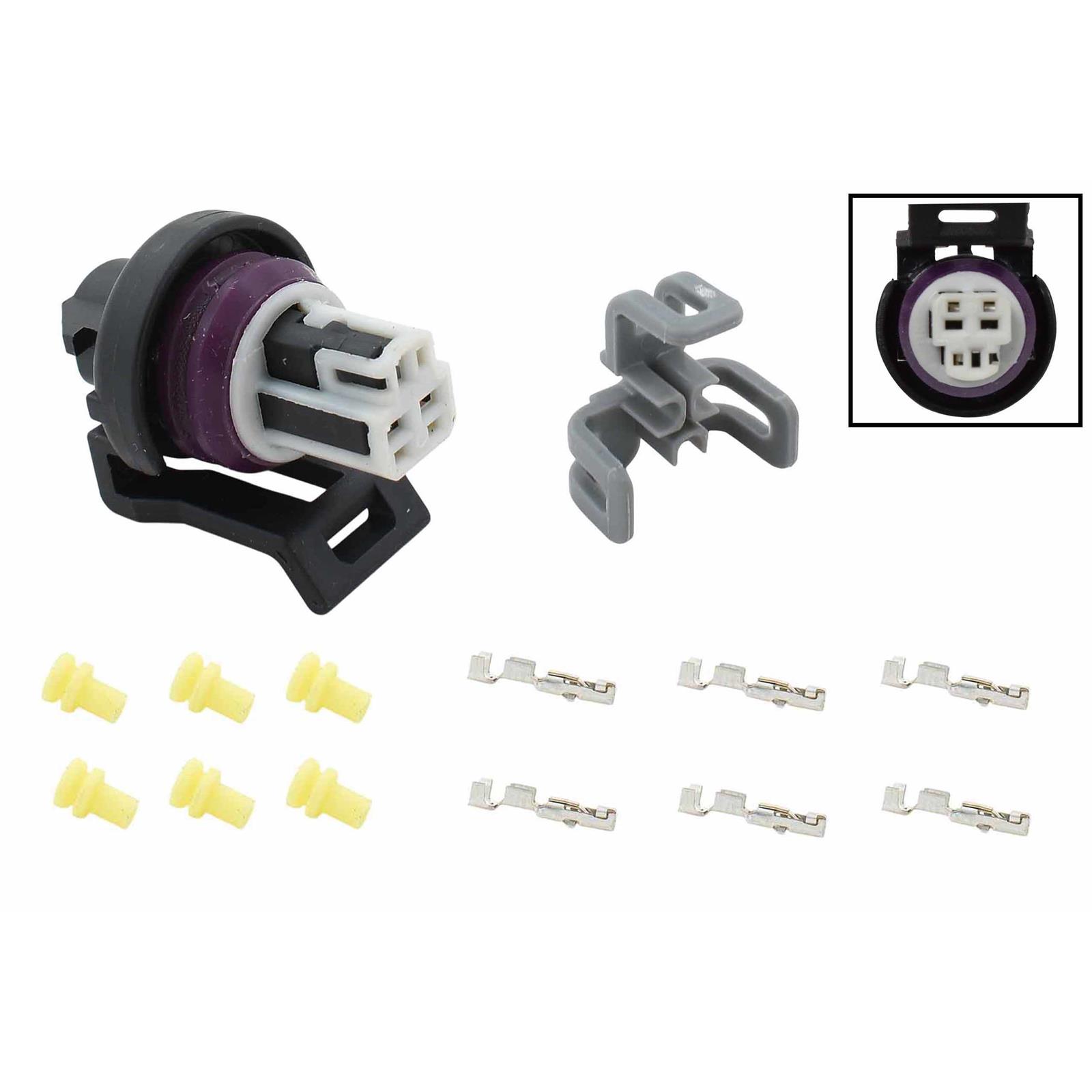 ICT Billet WC0IL33 LS 3-Wire Oil Pressure Connector Pigtail Gen 3