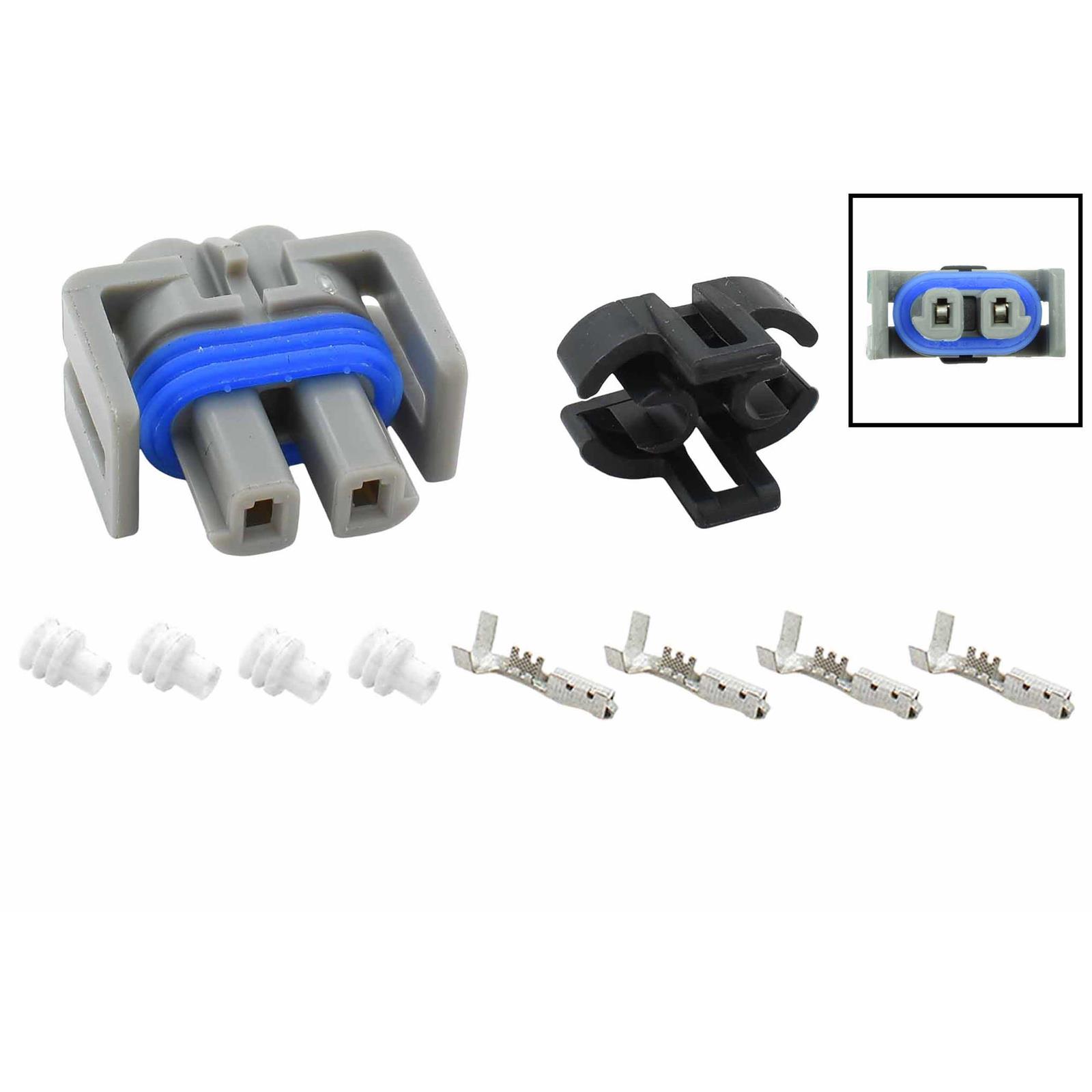 ICT Billet WCACV30 LS GM Vortec 2-Wire A/C Female Connector kit