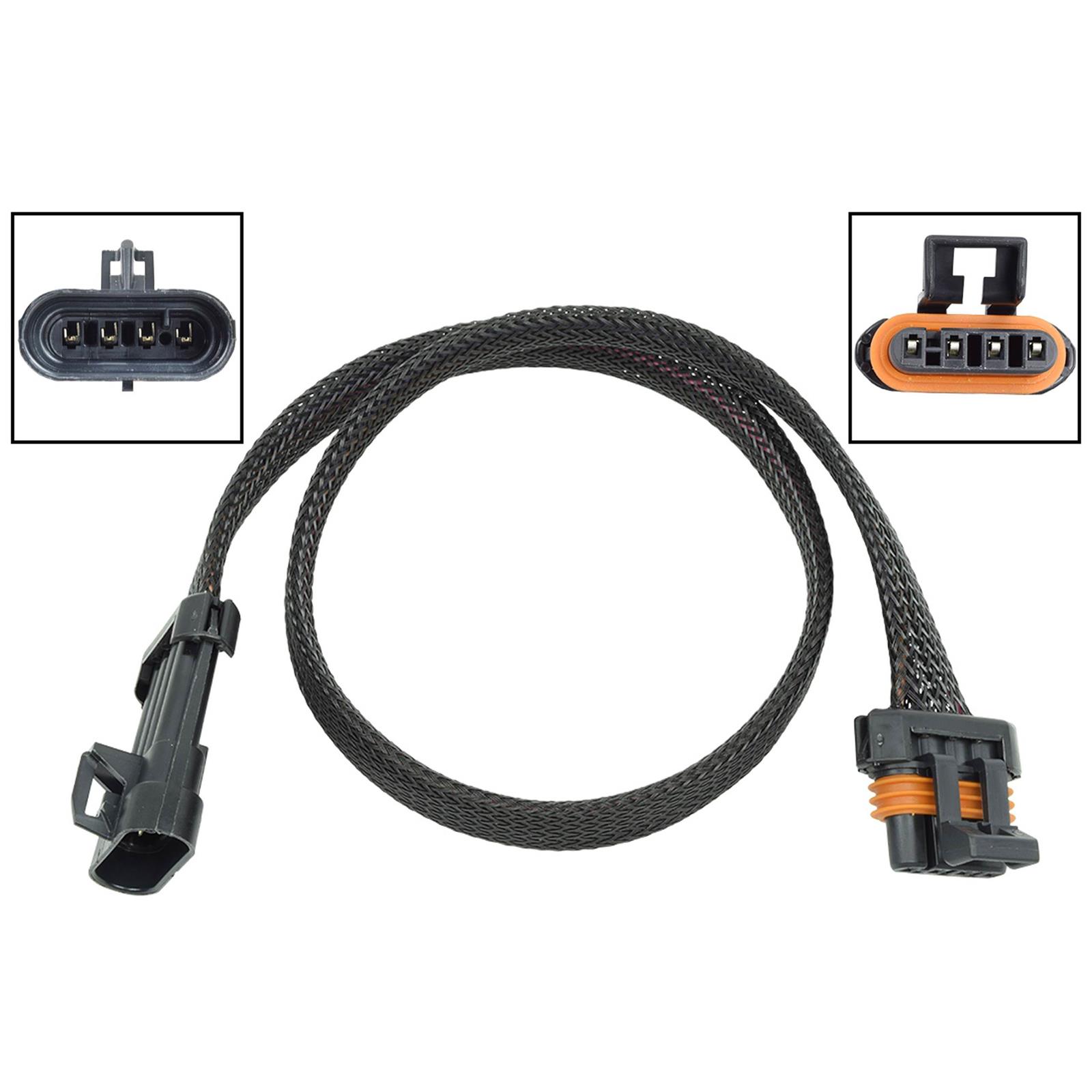 ICT Billet WE0XY30-24 O2 Sensor Wire Harness 24in Flat 4-Wire