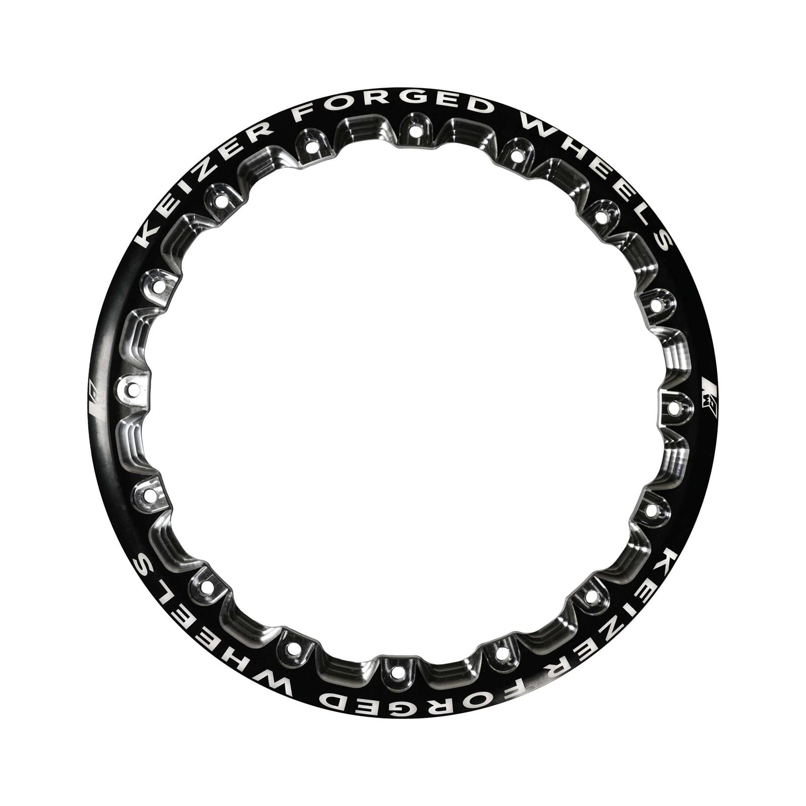 Keizer 15FBLRINGB 15 Inch Beadlock Ring, Black