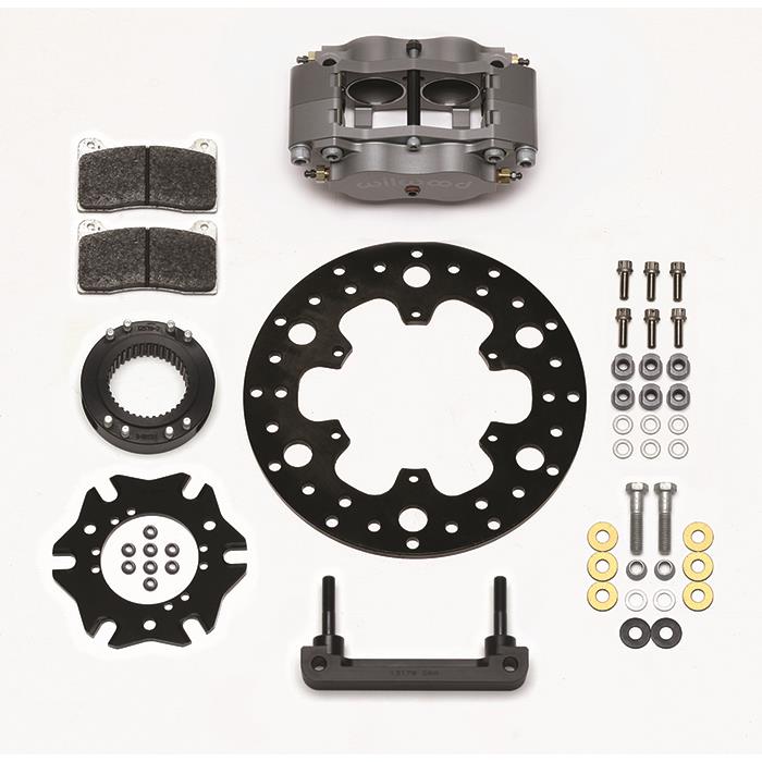 Wilwood 140-11142 BNDLR Midget Sprint Rear Inboard Disc Brake Kit