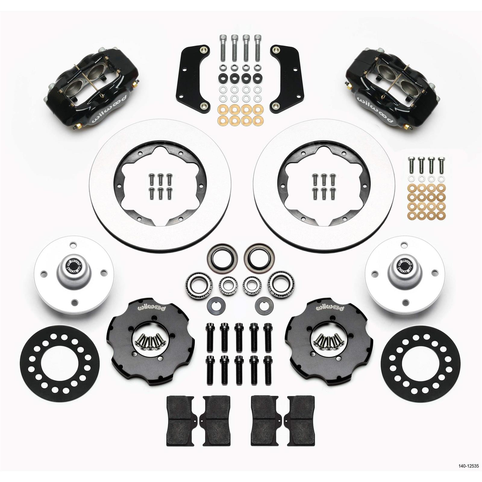 Wilwood 140-12535 FDLI Pro Series Front Disc Brake Kit, 63-66 Ford/Merc