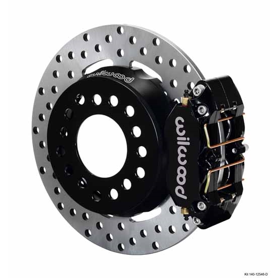 Wilwood 140-12547-D Dynapro Single Rear Dynamic Drag Brake Kit, SA Lug