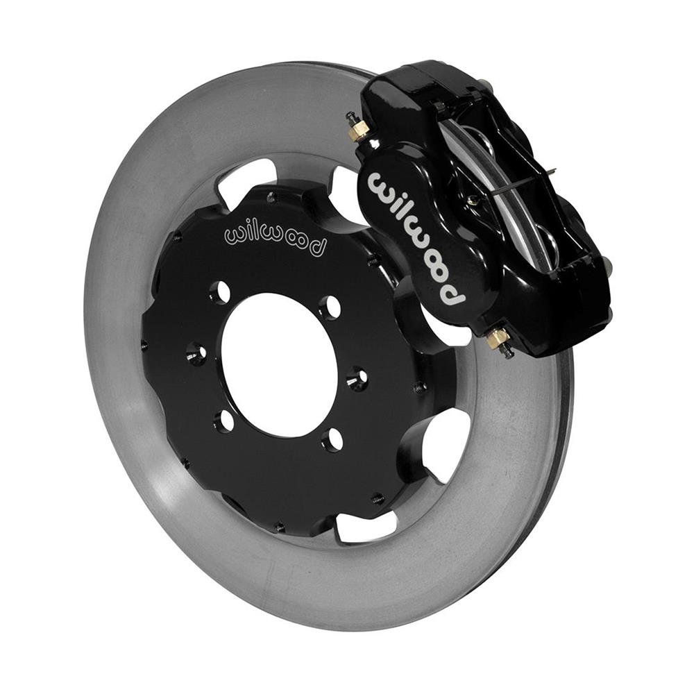 Wilwood 140-14233 Forged Dynalite Big Front Brake Kit, Black