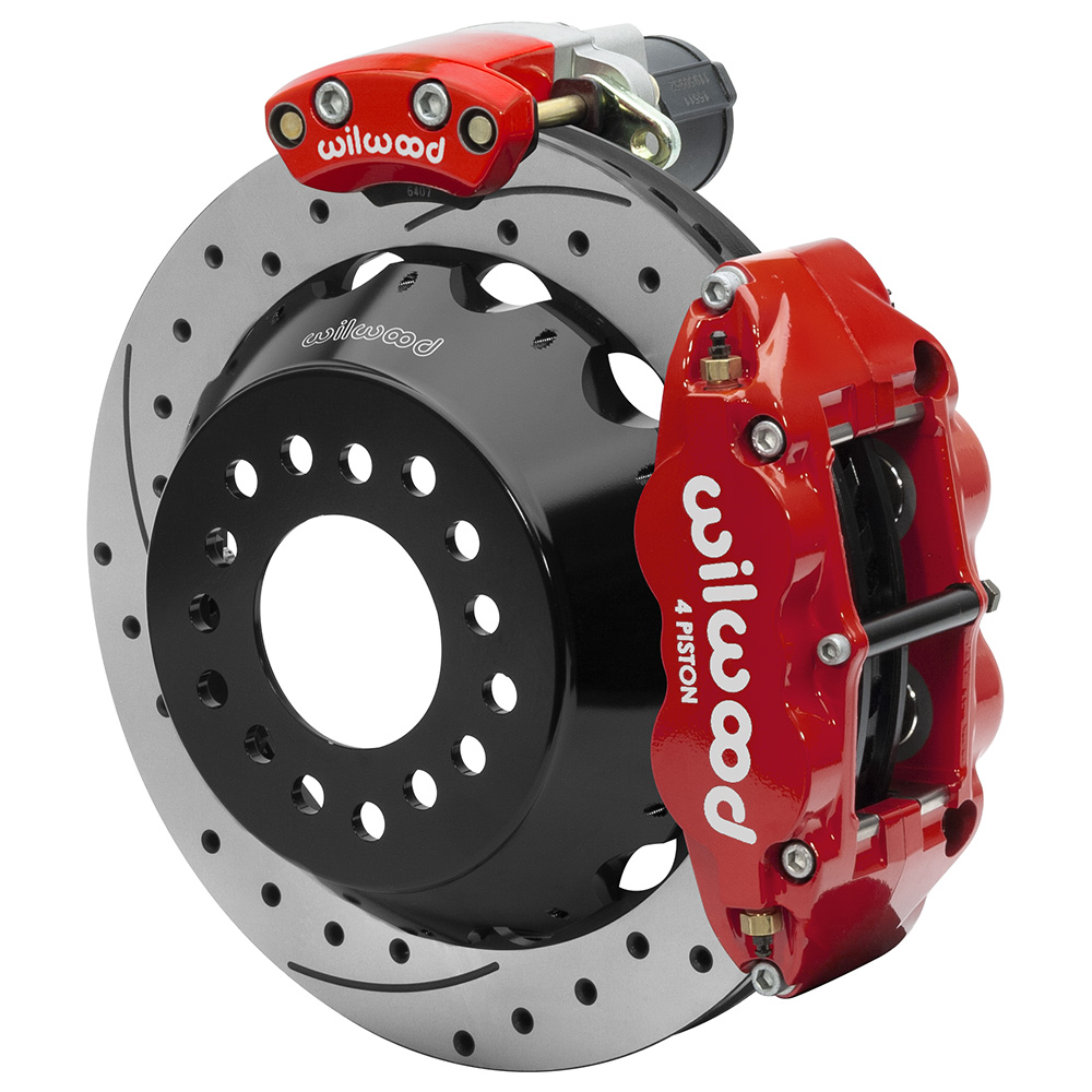 Wilwood 140-16151-DR Superlite 4R Big Rear Electric E-Brake Kit