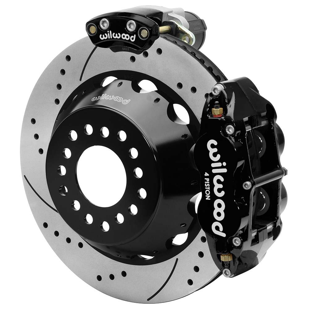 Wilwood 140-16156-D Superlite 4R Big Rear Electronic E-Brake Kit