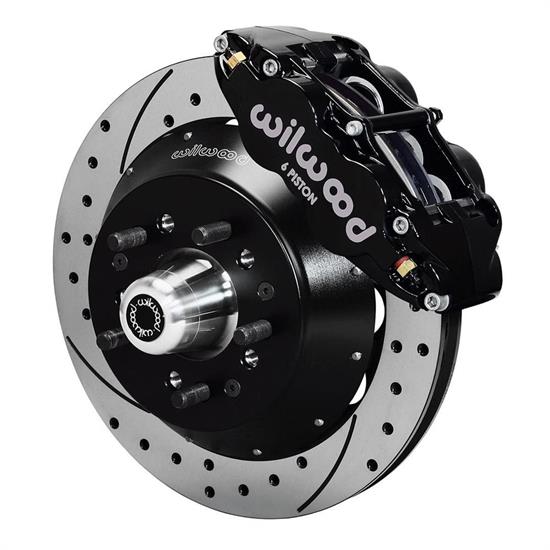 Wilwood 140-9802-D FNSL6R Front Disc Brake Kit, 74-80 Pinto/Mustang II