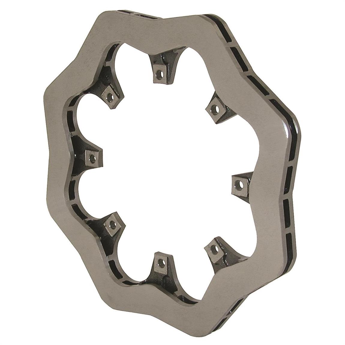 Wilwood 160-8135 Ultralite 32 Vane Vented Scalloped Iron Rotor, 11.75